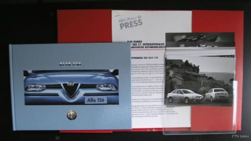 Alfa Romeo # ALFA 156 # Frankfurt Press publication, 1997, nm++ – ftn books