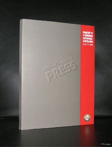 Alfa Romeo # ALFA 156 # Frankfurt Press publication, 1997, nm++ – ftn books