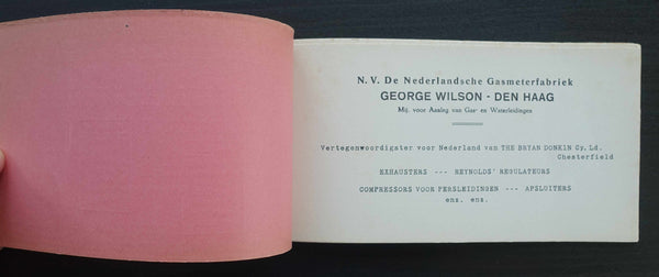 N.V. de Nederlandse Gasmeterfabriek # GEORGE WILSON