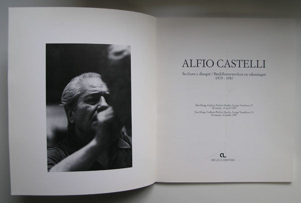 Pulchri Studio, Sillevis# ALFIO CASTELLI # nm, 1987 – ftn books