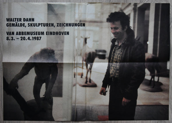 van Abbemuseum # WALTER DAHN # poster, 1987, nm++/B++ – ftn books