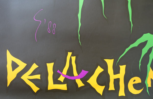 Gielijn Escher # DE LACHENDE JAVAAN # poster, signed,1988, A- – ftn books