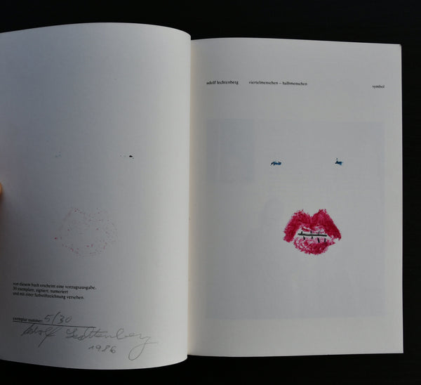 Adolf Lechtenberg # VIERTELMENSCHEN- HALBMENSCHEN # inc. drawing, numb ...