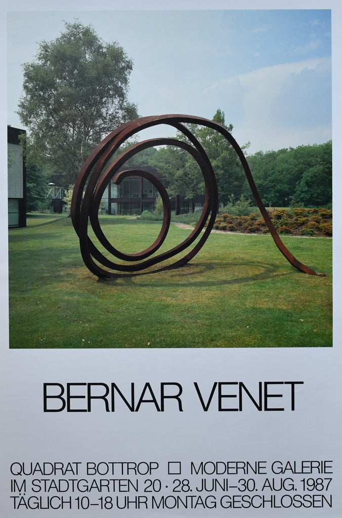 Quadrat Bottrop # BERNAR VENET # 1987, mint – ftn books
