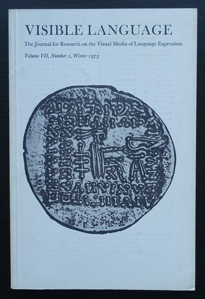 Visible Language # VOLUME VII, number 1, Winter # 1973, nm – ftn books