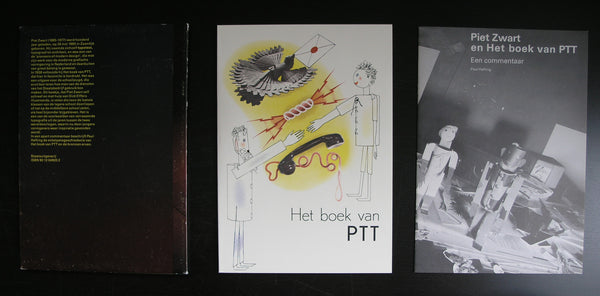Piet Zwart ,Hefting , Typography # BOEK VAN PTT # facsimile, 1985,nm+ ...